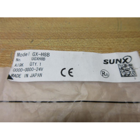Sunx GX-H8B Inductive Proximity Sensor UGXH8B