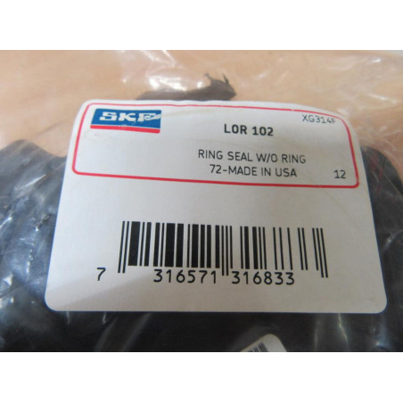SKF LOR 102 Ring Seal WO Ring L0R 102