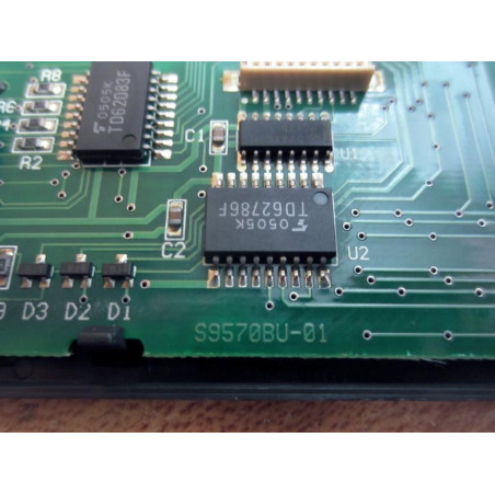 Yokogawa UM330 Digital Indicator Style S3 UM330E Front Panel Only - Used