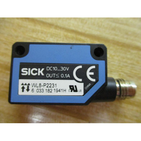 Sick WL8G-P2231 Photoelectric Sensor 6033188 - New No Box