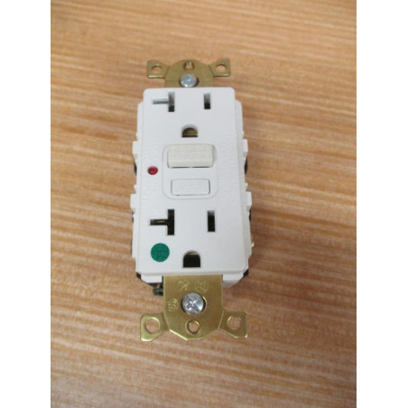 Hubbell GFR8300HWL GFCI Hospital Grade Receptacle