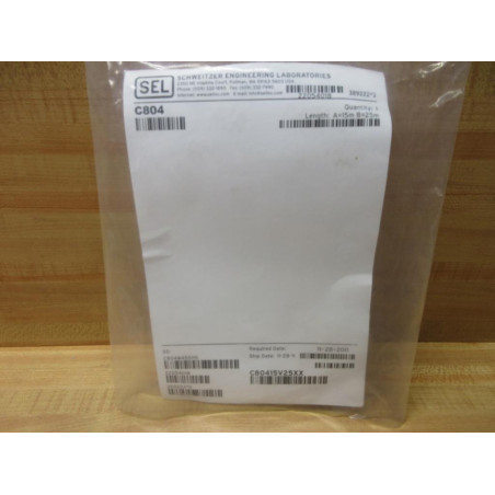 SEL C80415V25XX Fiber Sensor Assembly C804