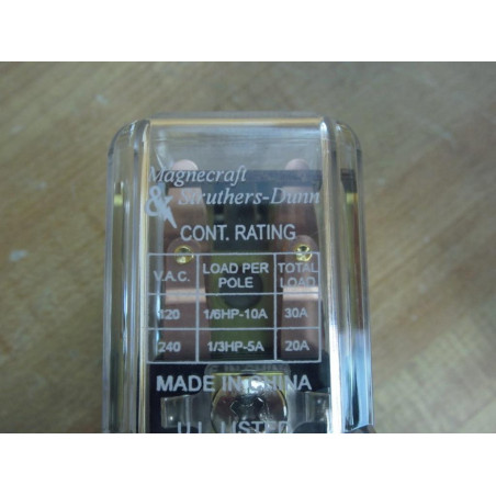 Struthers Dunn 219ABAP-24D Magnecraft Relay 219ABAP - New No Box