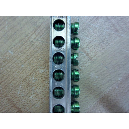 ILSCO NB22 Grounding Bar 4-14 - New No Box