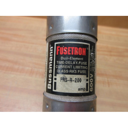 Buss FRS-R-200 Bussmann Fuse Cross Ref 4A467 Short Body (Pack of 2) - Used
