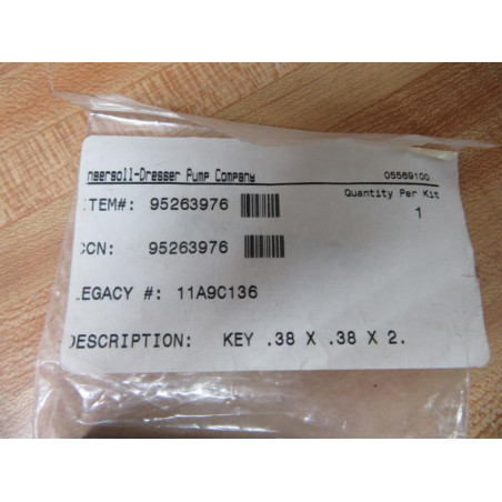 Ingersoll-Rand 95263976 Key (Pack of 5)