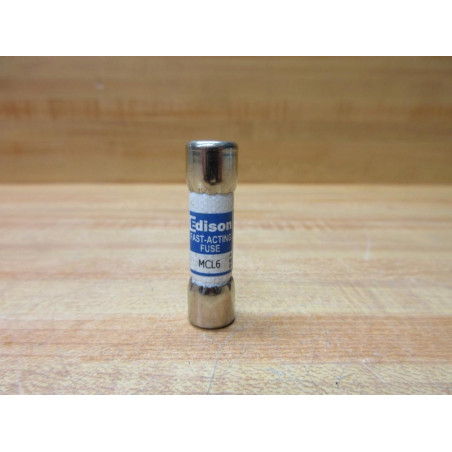 Edison MCL6 Fusegear Fuse (Pack of 7) - New No Box