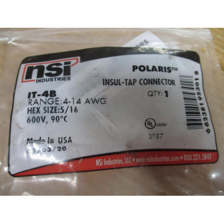 NSI IT-4B Insul-Tap Connector IT4B