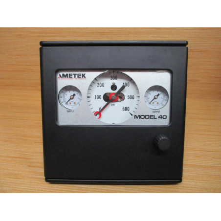 Ametek 55PB3601-3300BL Model 40 Pressure Controller - Used