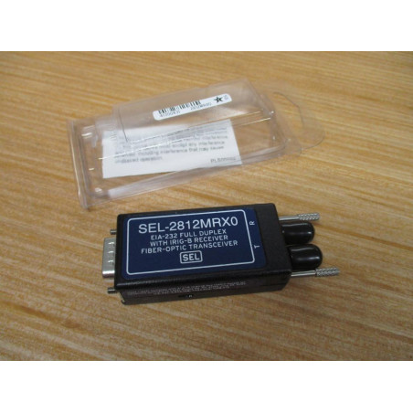 Schweitzer Engineering Laboratories SEL-2812MRX0 Fiber-Optic Transceiver