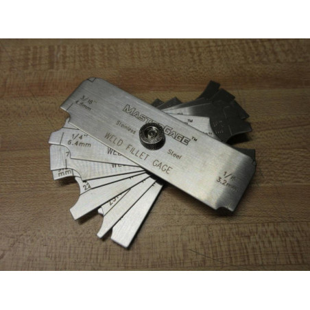Pearson MG-11 Master Gage Fillet Weld Gage MG11