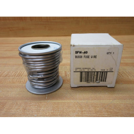 Buss BFW-40 Bussmann Fuse Wire Cross Ref 1DT68